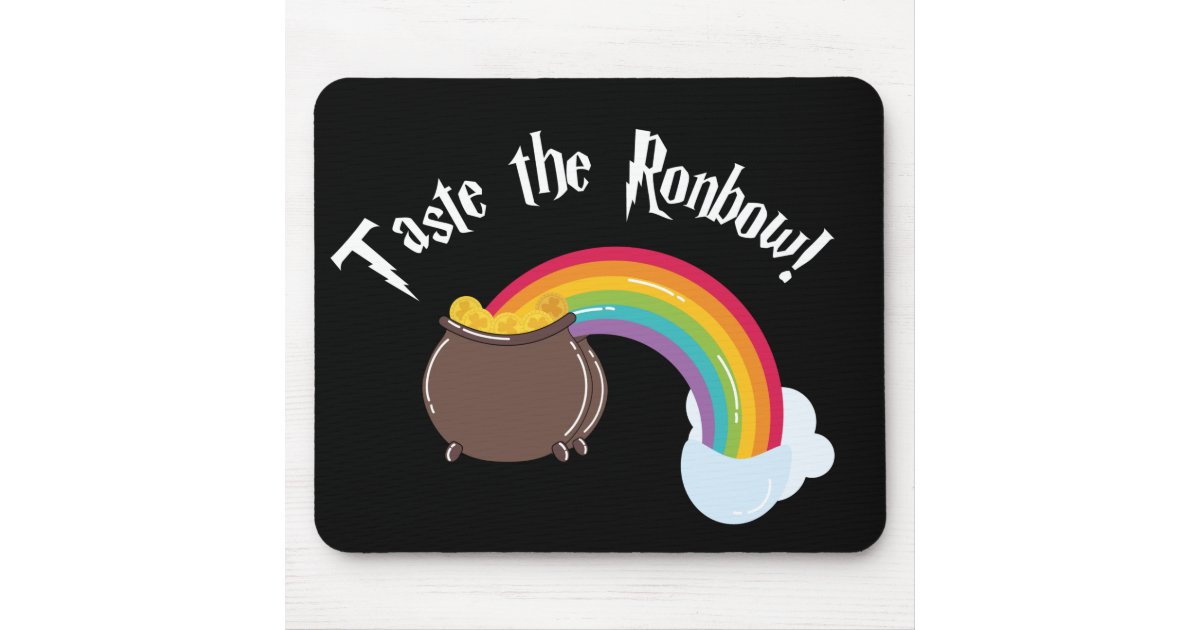 Ron Weasley - Taste the RONbow! Mouse Pad | Zazzle