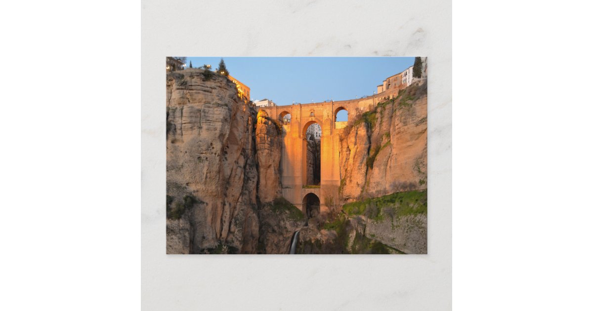 Ronda Puente Nuevo Postcard | Zazzle