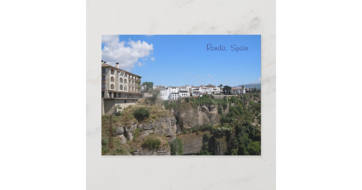 Ronda, Spain - Postcard | Zazzle