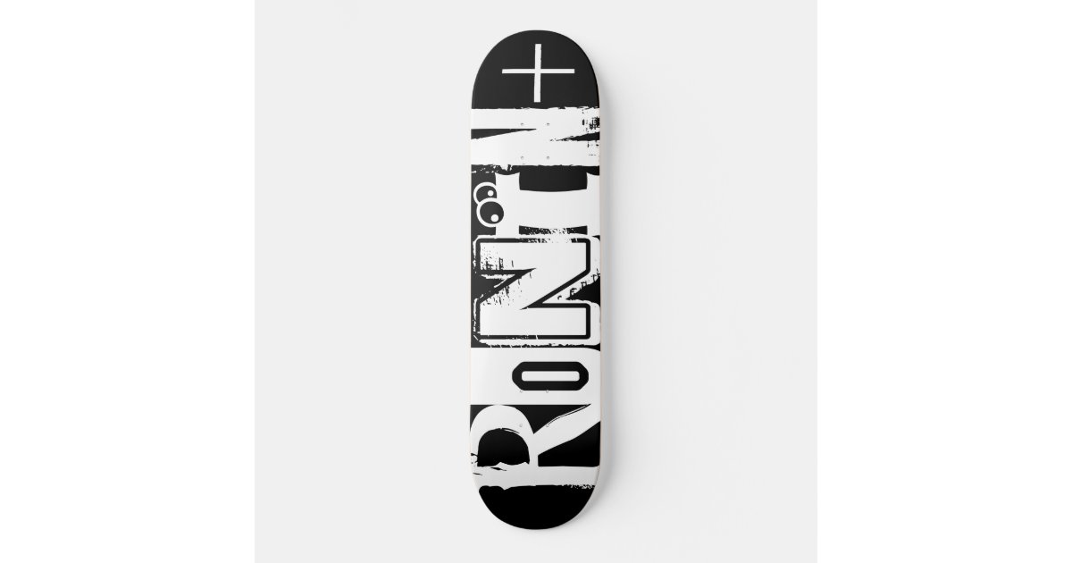 RONIN Legacy Ransom Letters Street Deck Skateboard | Zazzle