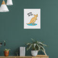 Roo-Ting For You Funny Kangaroo Pun Poster | Zazzle