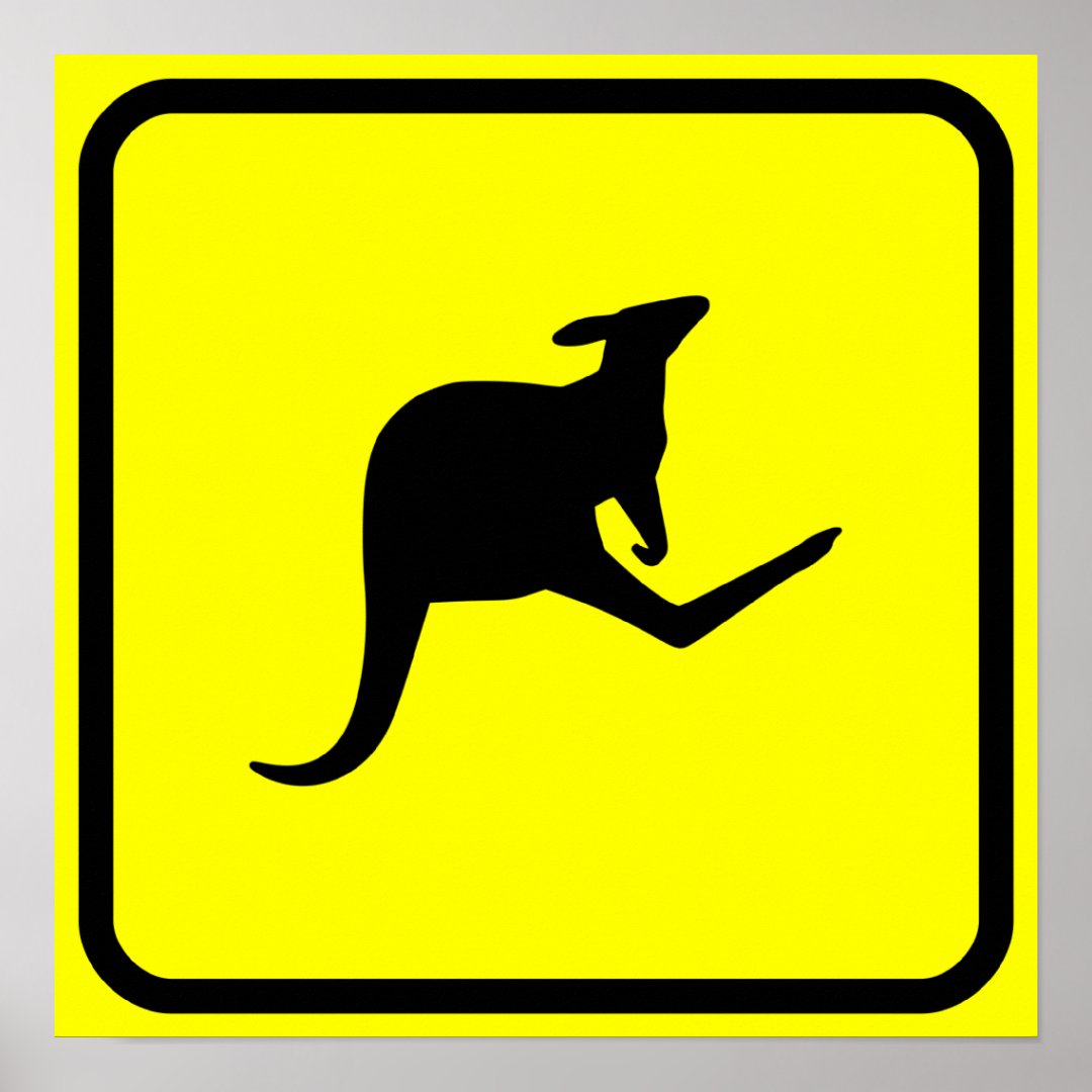 Roo XING Sign Poster | Zazzle
