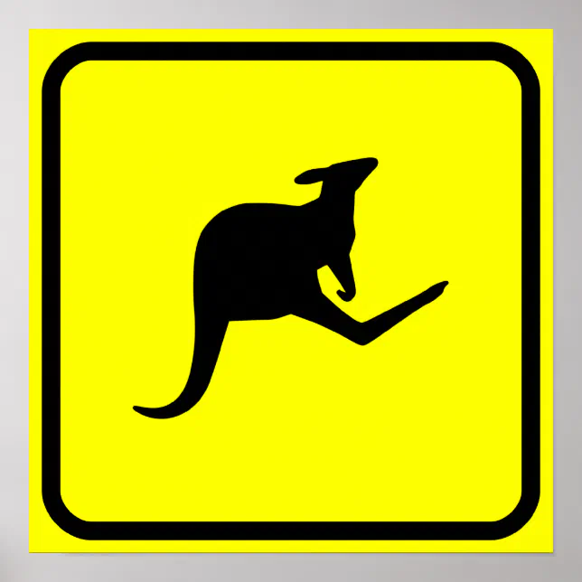 Roo XING Sign Poster | Zazzle