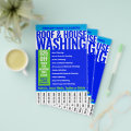 Roof and House Washing Tear Off Phone Numbers Flyer | Zazzle