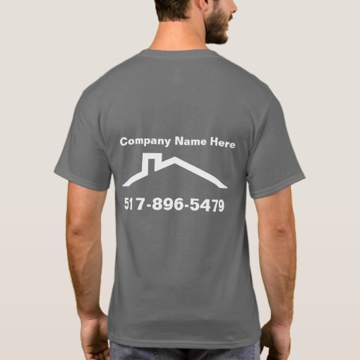 Roofing Construction Tshirts | Zazzle