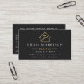 Roofing Professional QR Code Business Card | Zazzle