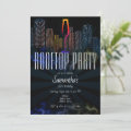 Rooftop Lounge Nightlife Outing Sky Bar Birthday Invitation | Zazzle