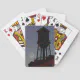 Rooftop Water Tower | Crescent Moon New Jersey Poker Cards | Zazzle