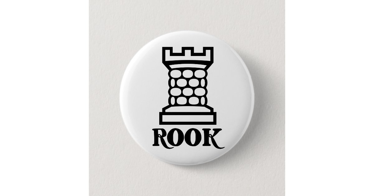 Rook / Castle Button | Zazzle