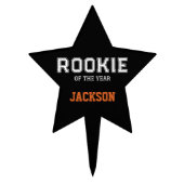 Rookie of the Year 1st Birthday Basketball Cake Topper | Zazzle