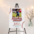 Rookie of the Year Photo Birthday Welcome Sign | Zazzle
