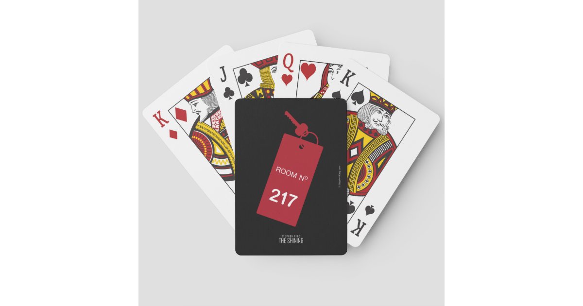 Room 217 Keys Poker Cards | Zazzle