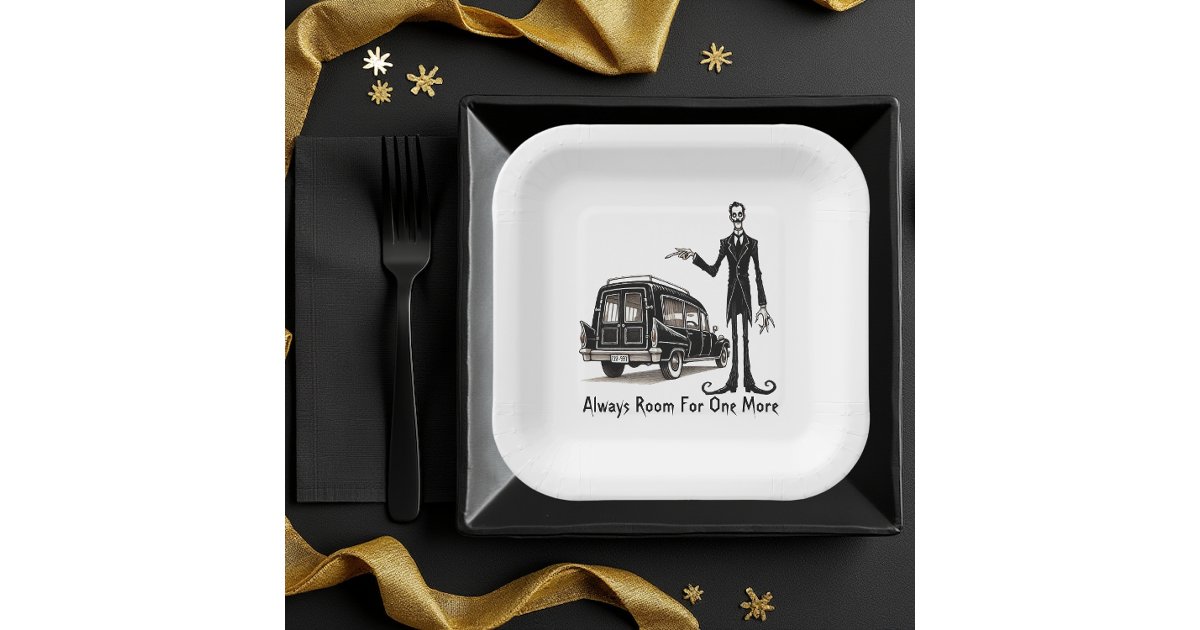 Room For One More Paper Plates | Zazzle