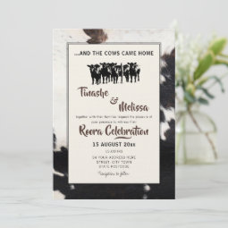 Roora Lobola Negotiation Traditional Wedding Invitation | Zazzle
