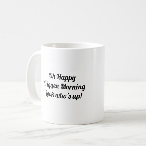 Rooster Chicken humor coffee tea cup mug | Zazzle