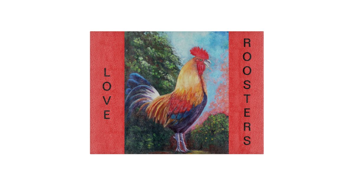 Rooster Cutting Board | Zazzle