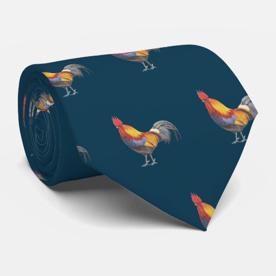 Rooster Neck Tie | Zazzle.com
