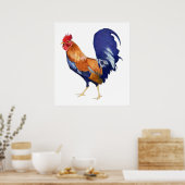 Rooster Poster | Zazzle