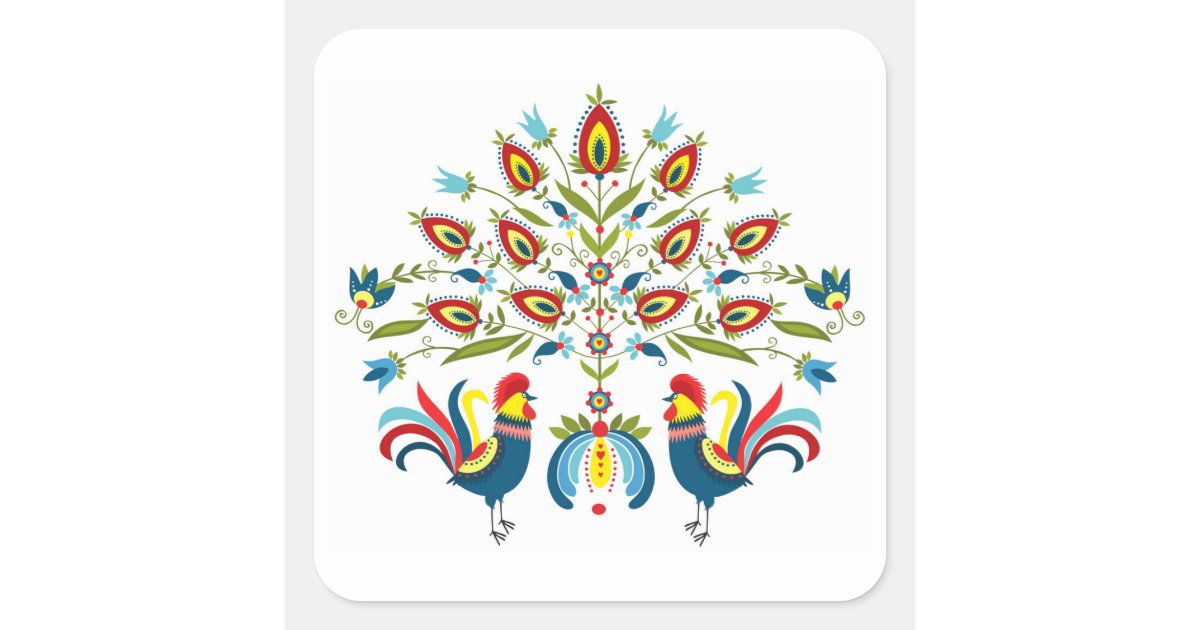 Rooster stickers | Zazzle