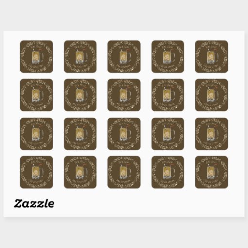 Root beer float sticker | Zazzle