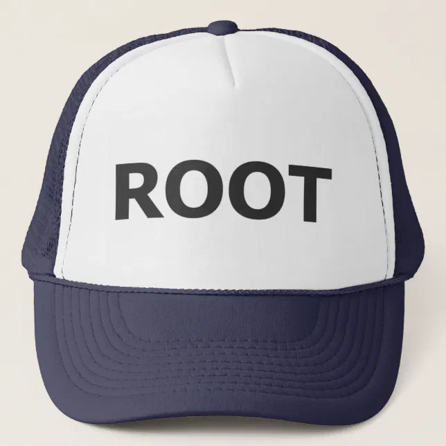 ROOT Hat | Zazzle