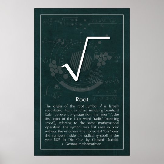 Root Poster | Zazzle.com