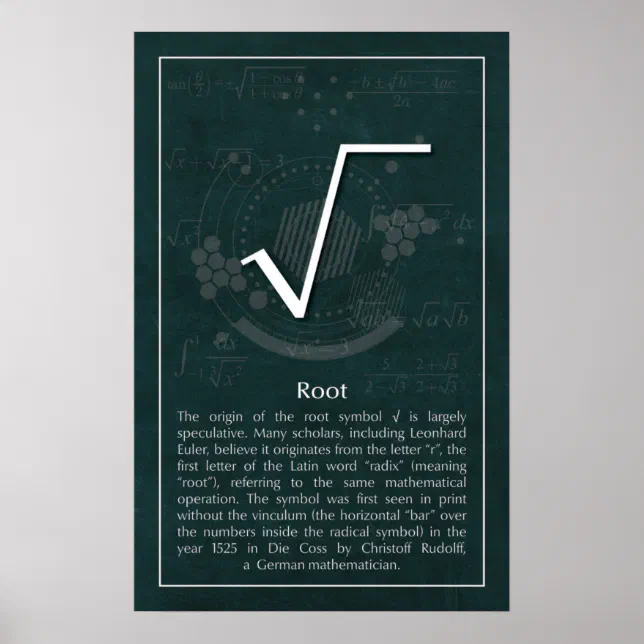 root poster | Zazzle