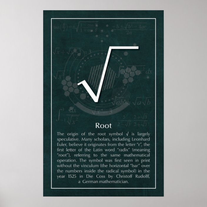 Root Poster | Zazzle.com