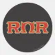 ROR Logo Classic Round Sticker | Zazzle