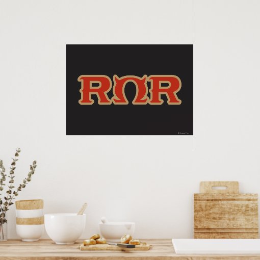 ROR Logo Poster | Zazzle