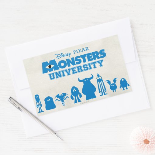 ROR Silhouettes Rectangular Sticker | Zazzle