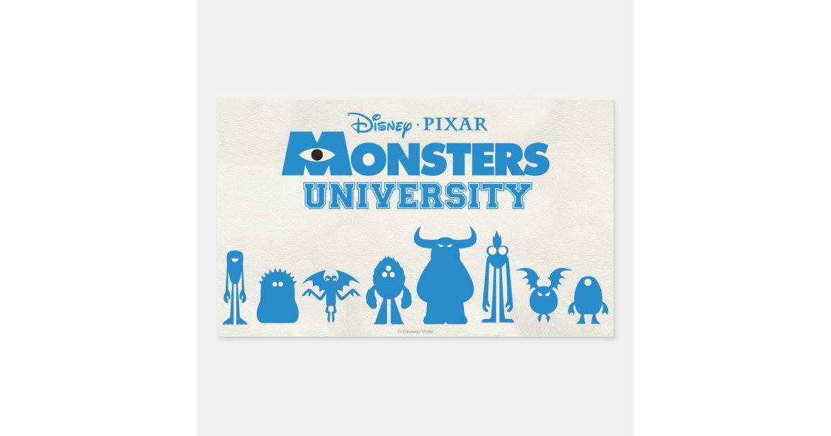 ROR Silhouettes Rectangular Sticker | Zazzle