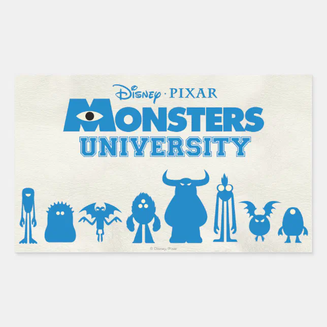 ROR Silhouettes Rectangular Sticker | Zazzle