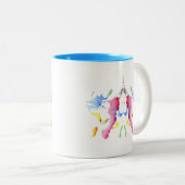 Rorschach Inkblot Number 10 Two-Tone Coffee Mug | Zazzle