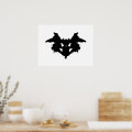Rorschach Inkblot Poster | Zazzle