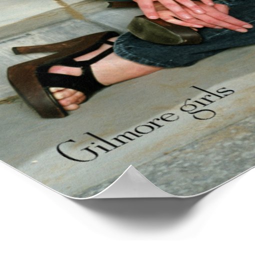 Rory Gilmore Portrait Poster | Zazzle