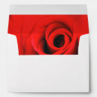 Red Rose Petals on Sand Beach Wedding Envelope | Zazzle.com