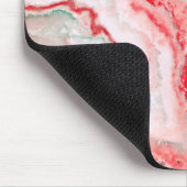 Rose Blush Luxury Gemstone Agate Marble Mouse Pad | Zazzle