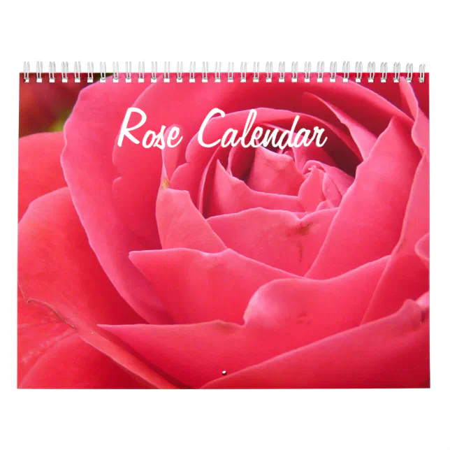 Rose Calendar | Zazzle