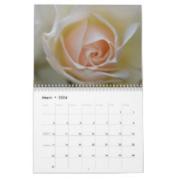 Rose Calendar | Zazzle