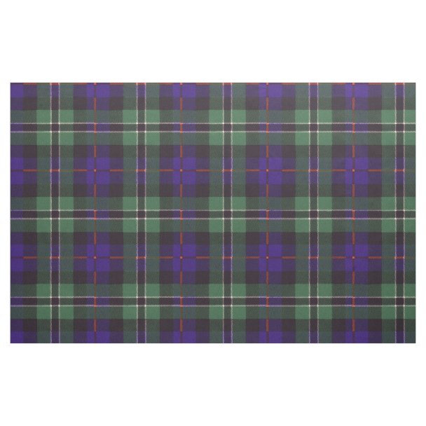 Clan Rose Hunting Tartan Fabric | Zazzle