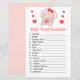 Rose elephant Baby word scramble game | Zazzle