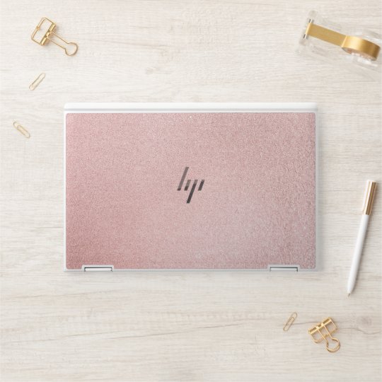 Rose glitter sparkle HP laptop skin | Zazzle.com