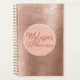 Rose Gold and Glitter Personalized Planner | Zazzle
