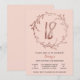 Rose Gold Birthday Girls 18th birthday invitation | Zazzle