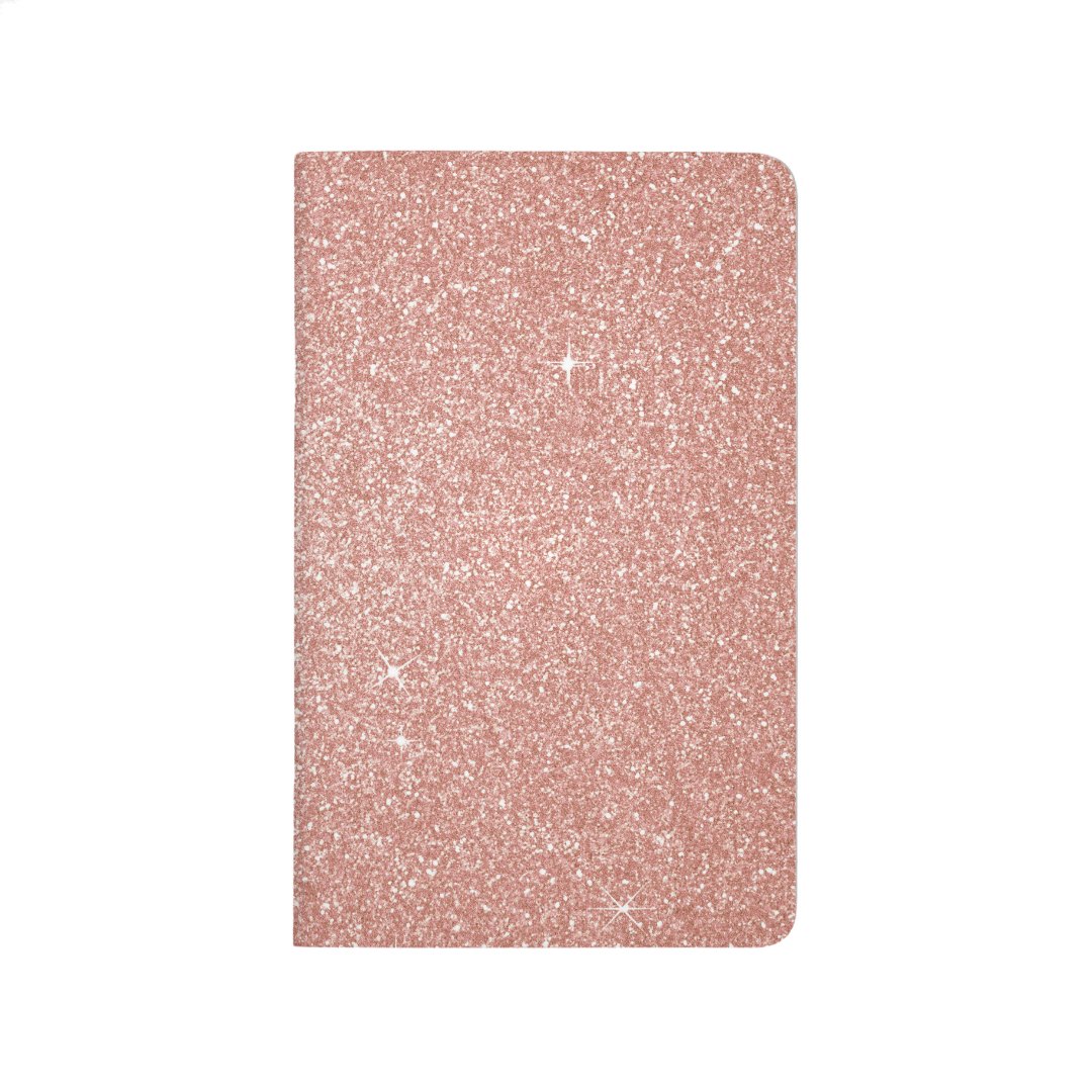 Rose Gold -Blush Pink Glitter and Sparkle Journal | Zazzle