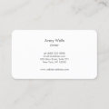 Rose Gold Ginkgo Leaf Logo Business Card | Zazzle
