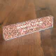 Rose Gold Glitter Sparkle Desk Name Plate | Zazzle