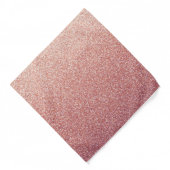 Rose gold glitter sparkle glam gradient bandana | Zazzle