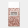 Rose Gold Glittery Wedding Hershey's Miniatures | Zazzle